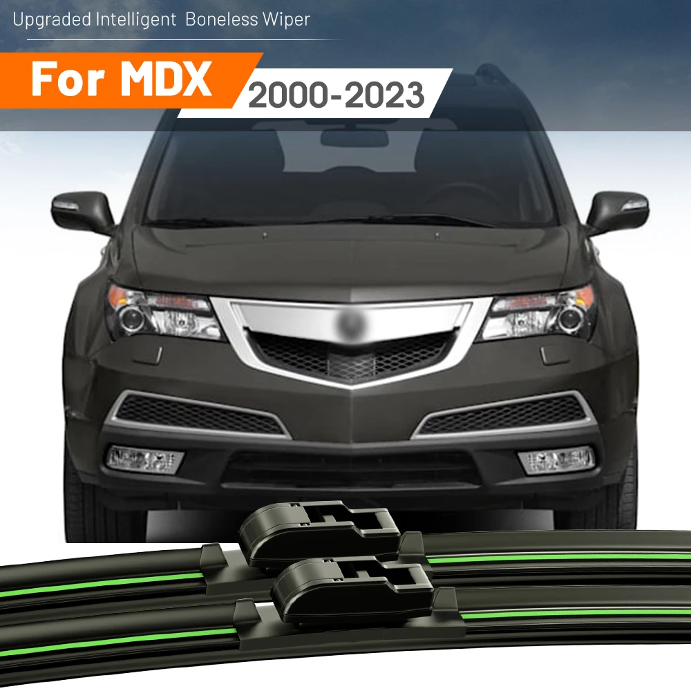2 uds para Acura MDX 2000-2023 limpiaparabrisas delantero 2007 2009 ...