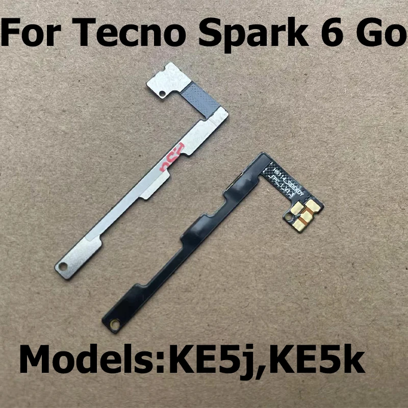 Original-For-Tecno-Spark-6-Go-Power-On-Off-Switch-Button-Volume-Key ...