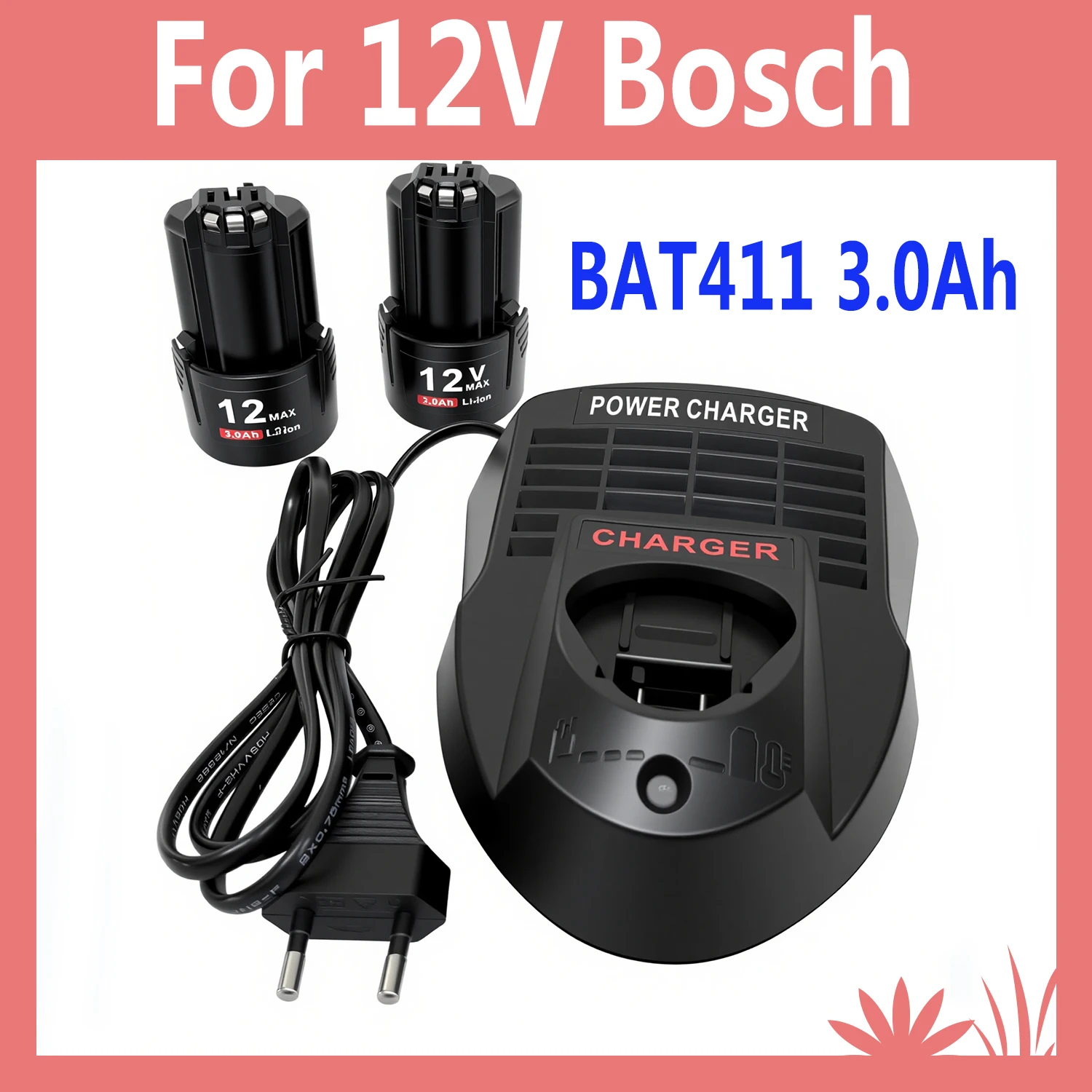 For BOSCH 12V 3.0Ah BAT411 Replacement Battery for Bosch 12V Battery ...