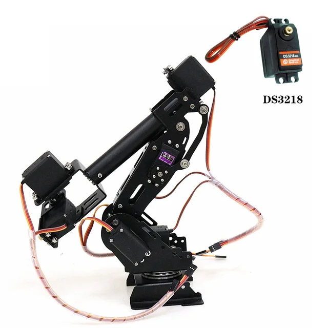 Robot Arm 7DOF ABB Robotic Arm With Metal Gripper 6 Axis Robot Claw ...