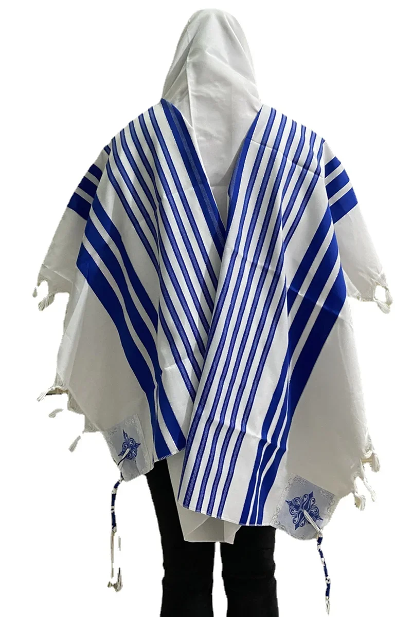 Tallit-Prayer-Shawl-140x190cm-Israel-Jewish-Large-Size-Tallits-Royal ...