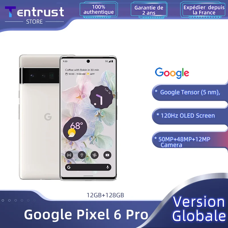Global Version Google Pixel 6 Pro 5G Smartphone 12G RAM 128 ROM 6.71 ...