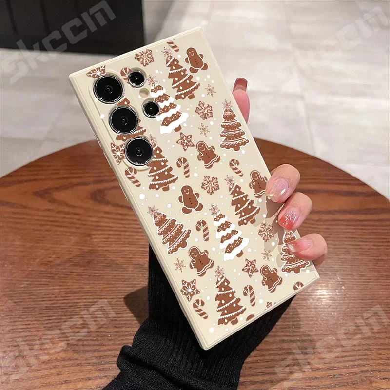 Christmas Tree Graphic Phone Case For Samsung Galaxy S25 S24 S23 Ultra ...