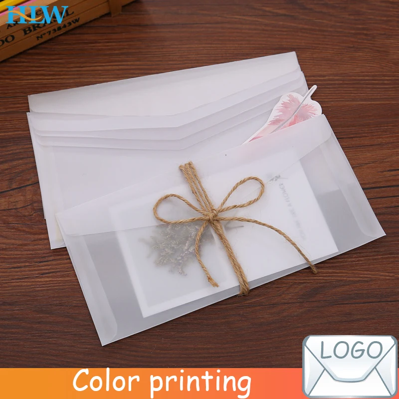 10pcs-lot-Custom-Transparent-Envelope-Translucent-Paper-Envelopes-Set ...