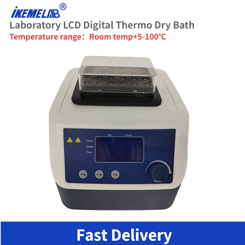 IKEME-Laboratory-Dry-Bath-With-Heating-Block-Thermostatic-Metal-Bath ...