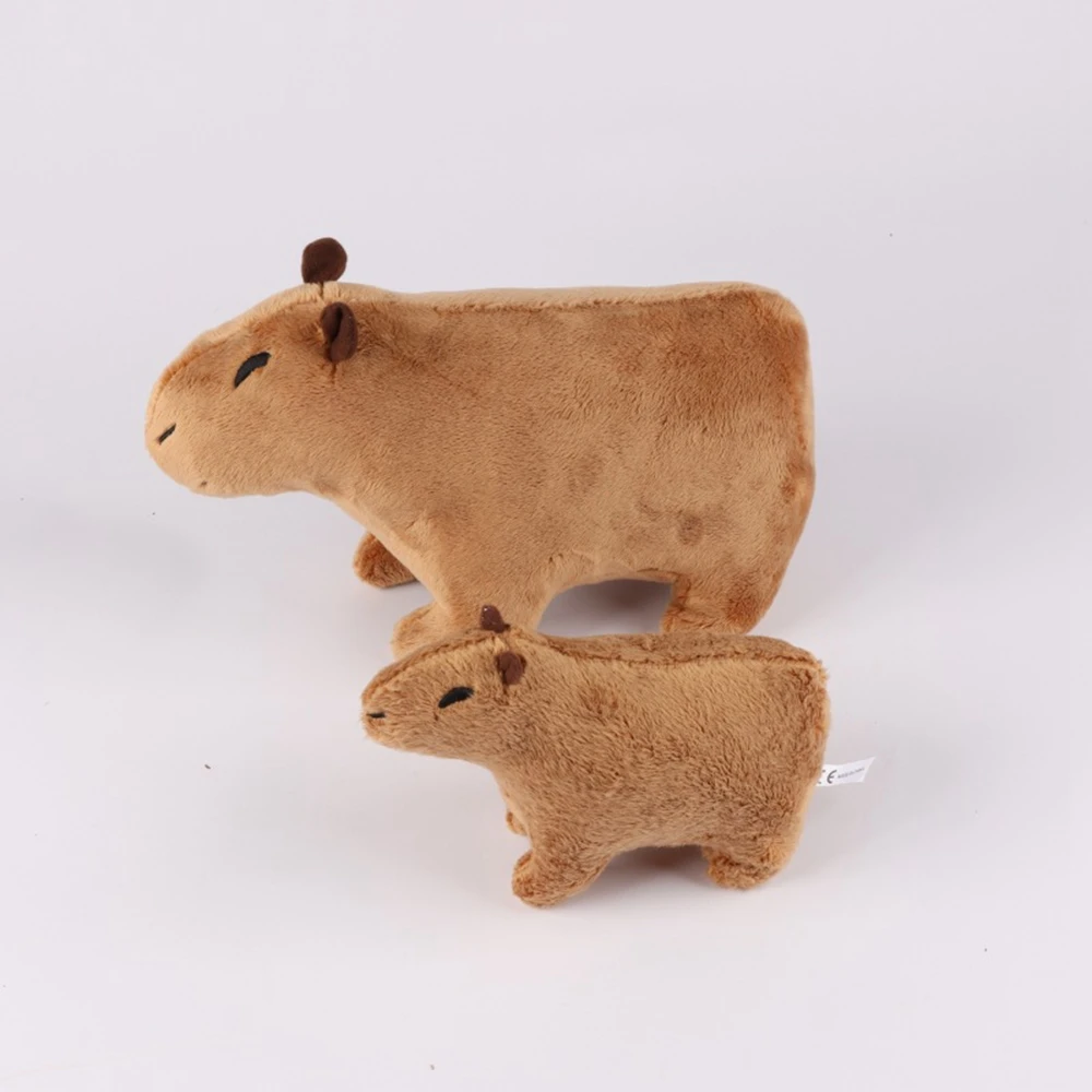 Generic 18/30cm Real Life Fluffty Capybara Plush Toy Cute Capybara ...
