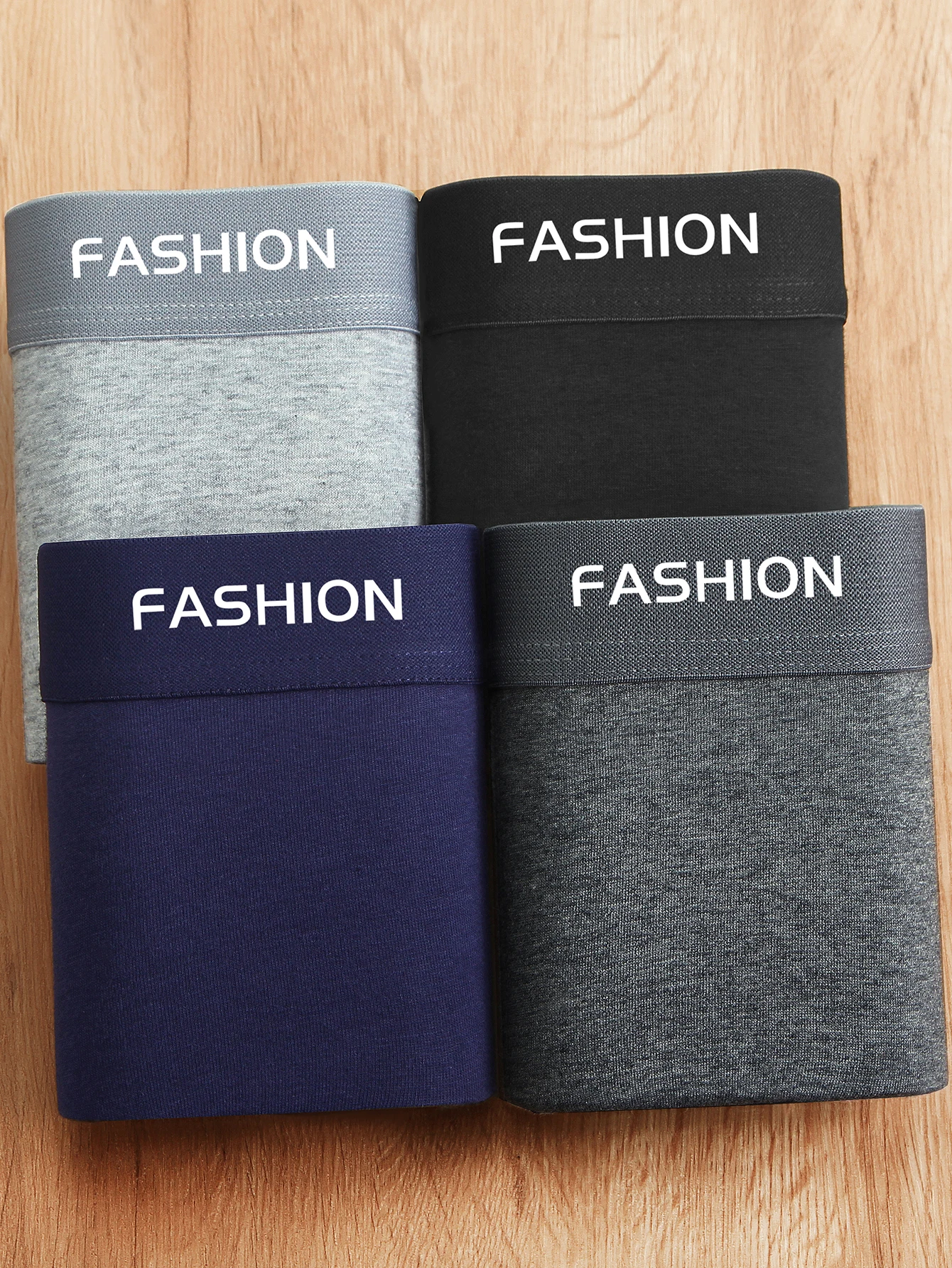 4-pieces-of-boys-underwear-solid-color-boxer-shorts-comfortable-and ...