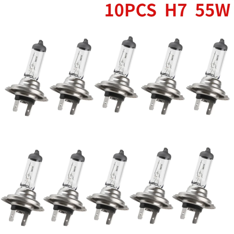 10PC-55w-12v-H7-Fog-Halogen-Bulb-Car-Halogen-Bulb-Super-Xenon-Light ...