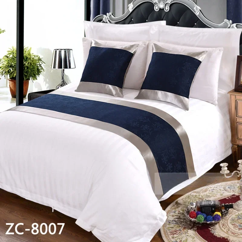 New-Hotel-Bedding-Light-Luxury-Hotel-Hotel-Bed-Tail-Towel-Bed-Flag-Hot ...