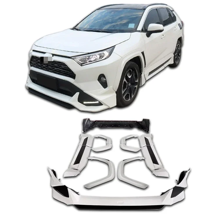 TRD body kit For 2020-2022 Toyota RAV4 rong put before the upgrade kit ...