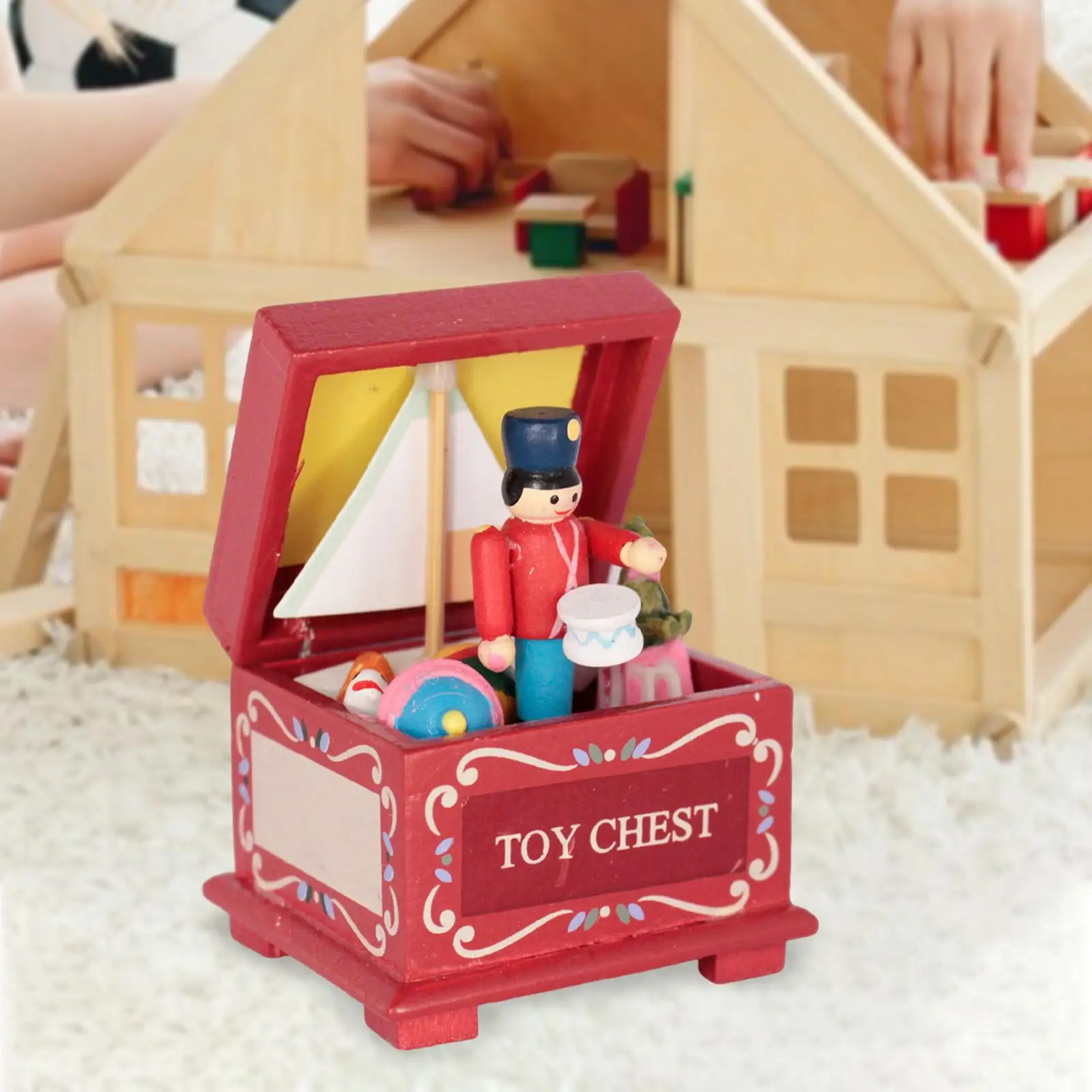 Doll House Toy Box