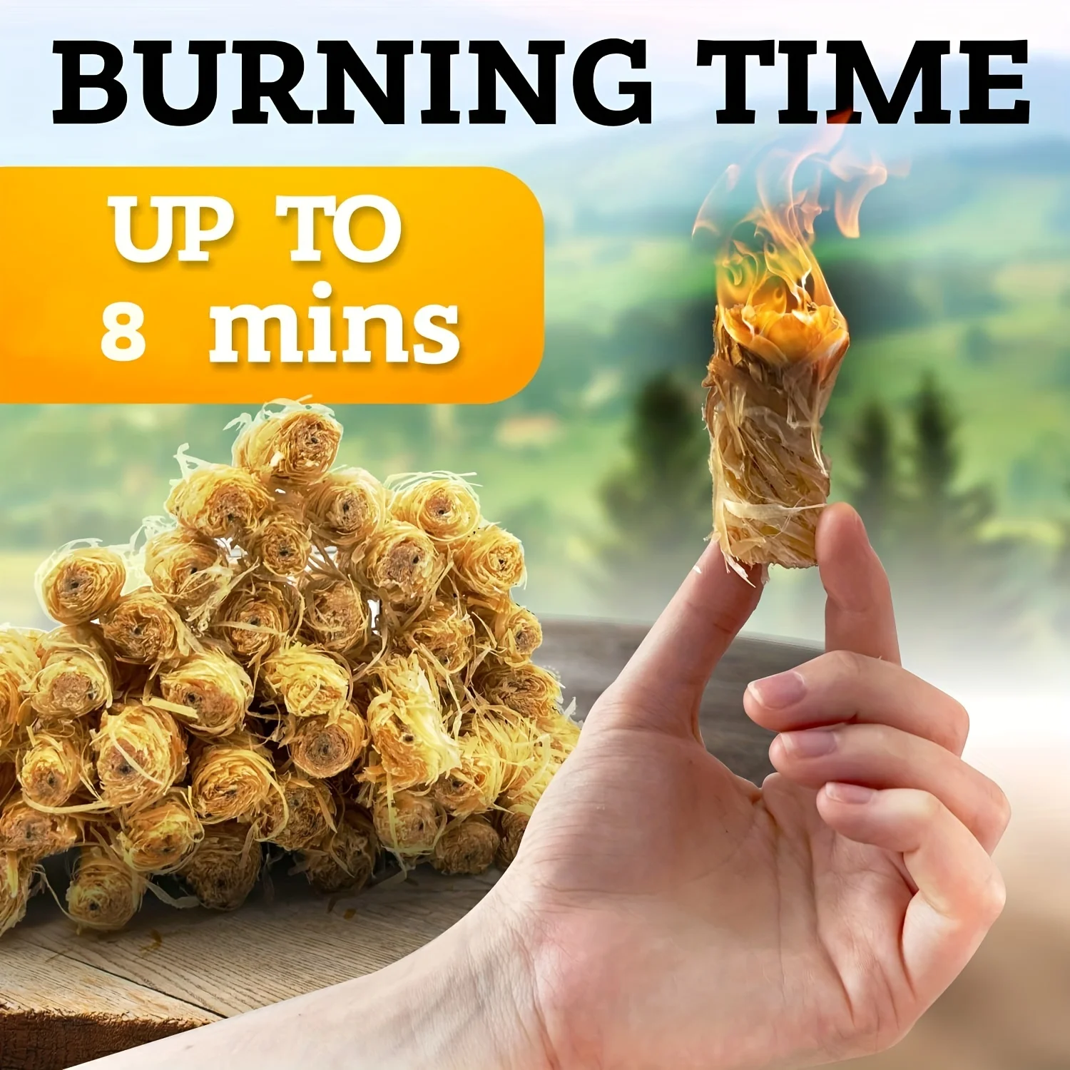 8-pcs-Fire-Starter-Natural-Pine-Fire-Starters-for-Fireplace-Campfires ...