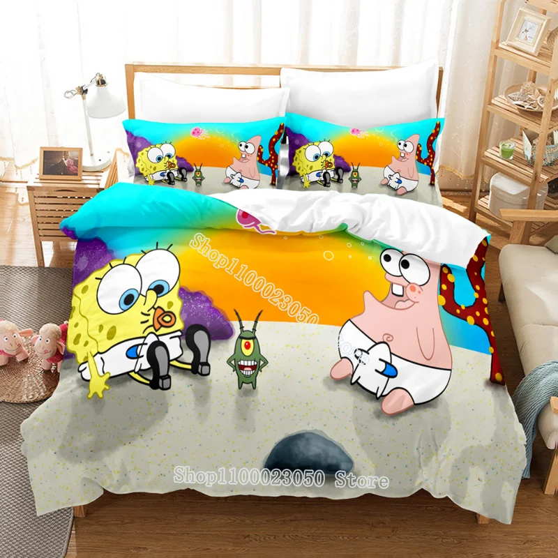 Spongebob And Patrick In Bed