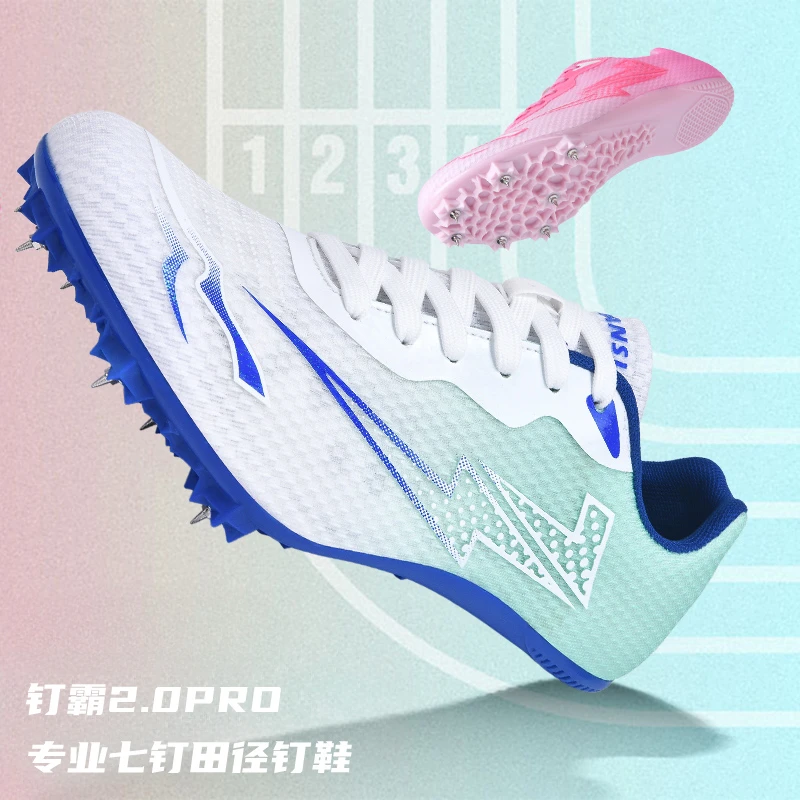 2025 New Women and Men Track Training Shoes Breathable Spikes Sneakers ...