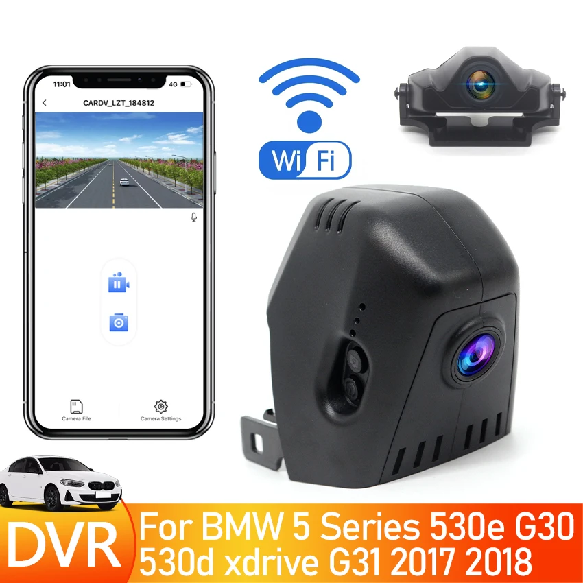 Hidden Dash Cam For BMW 5 Series 530e G30 530d xdrive G31 2017 2018 ...
