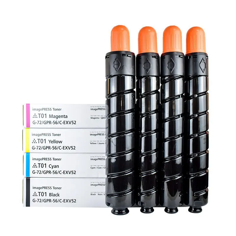 4Pcs High Quality Toner Cartridge T01 Compatible For Canon imagePRESS ...