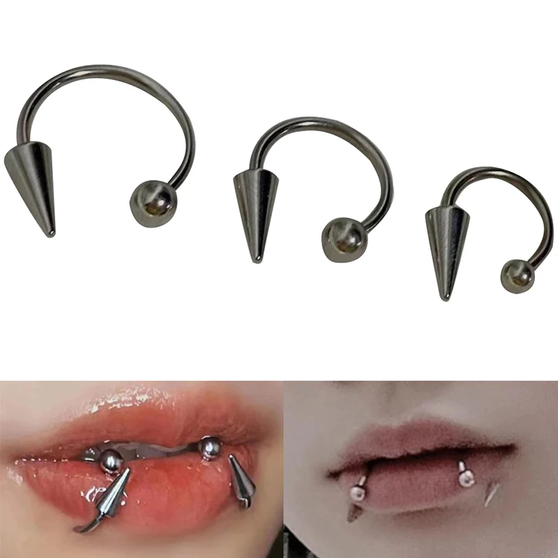 1PC-Stainless-Steel-Piercing-Lip-Ring-Lip-Studs-Fashion-Gothic-Nose ...