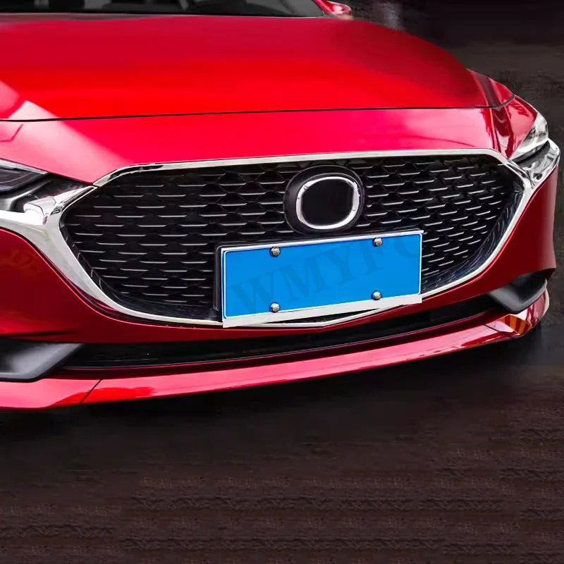 Car-Garnish-Cover-Front-Engine-Machine-Grille-Grill-Upper-Hood-Stick ...
