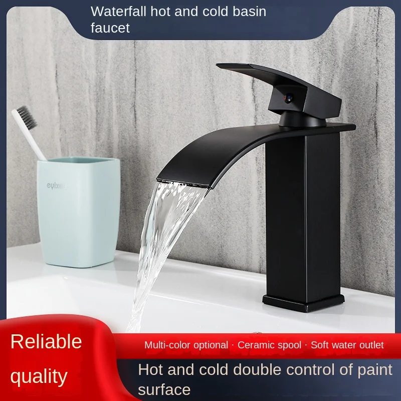 Countertop-wash-basin-basin-faucet-Toilet-bathroom-waterfall-faucet ...