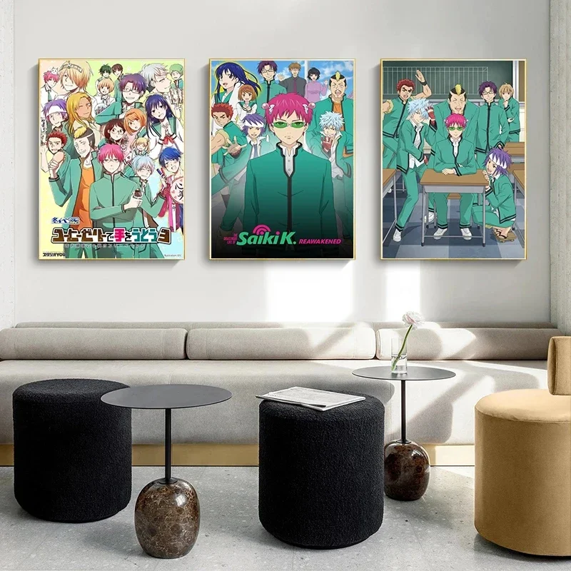 Japanese Anime Saiki K Poster Saiki K Disasterus Life Saiki Kusuo Wall ...