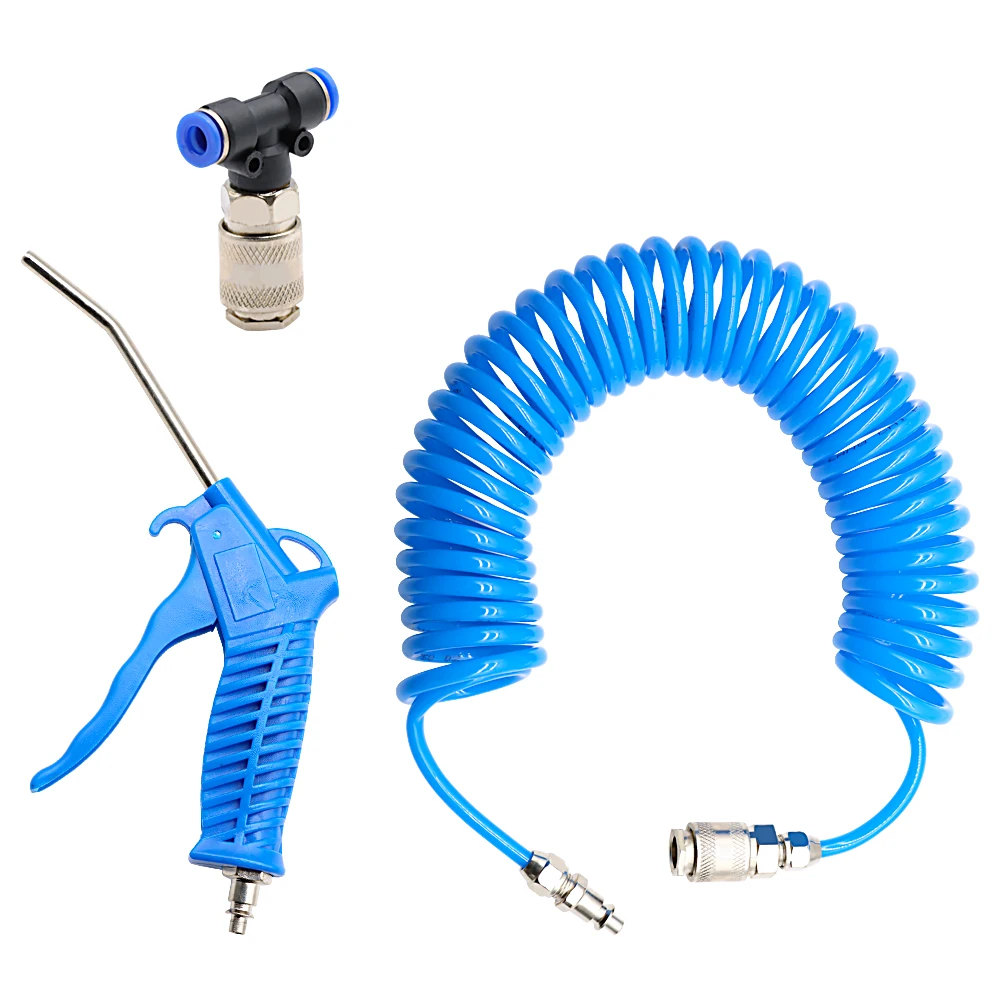 New-Dust-Blows-Hose-Tool-Set-Air-Duster-5m-Recoil-Hose-Multi-Truck-Dust ...