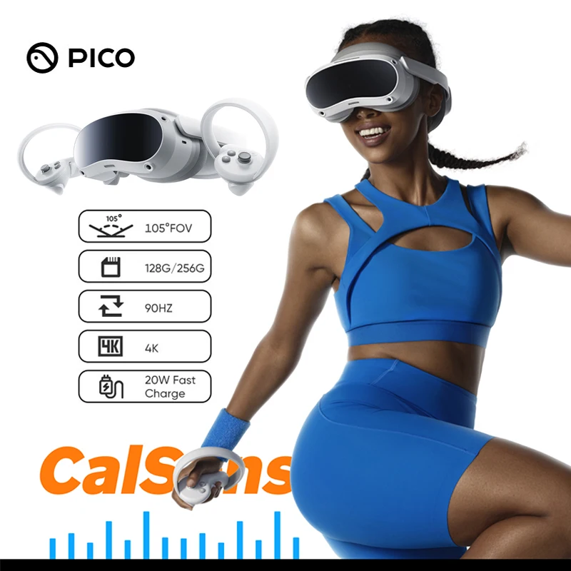 Pico 4 VR Headset Sport Glasses All in One Virtual Reality 3D 3D Smart 4K Display K+ Display ...