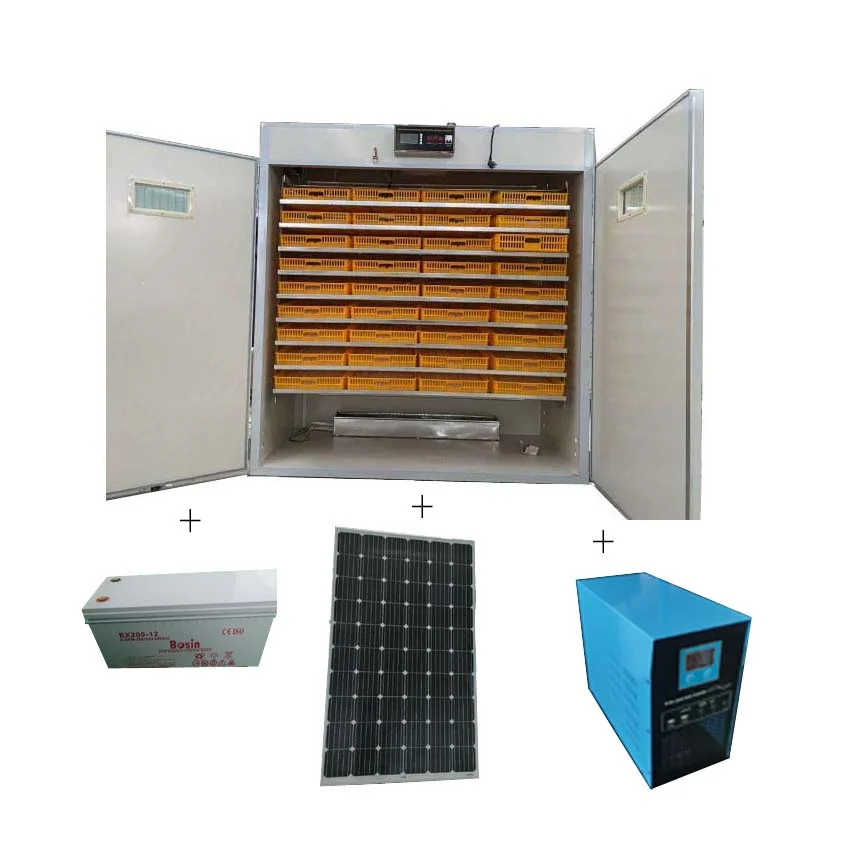 Fully-automatic-solar-energy-3168-chicken-eggs-incubator-with-baby ...