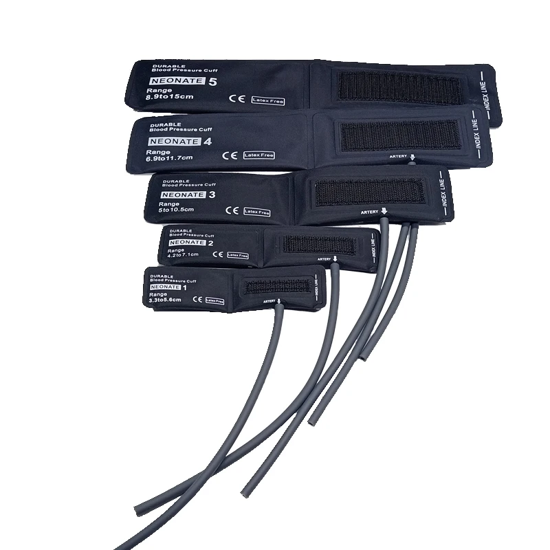 All Sizes 5 Pieces In One Set Reusable Noninvasive Blood Pressure NIBP ...