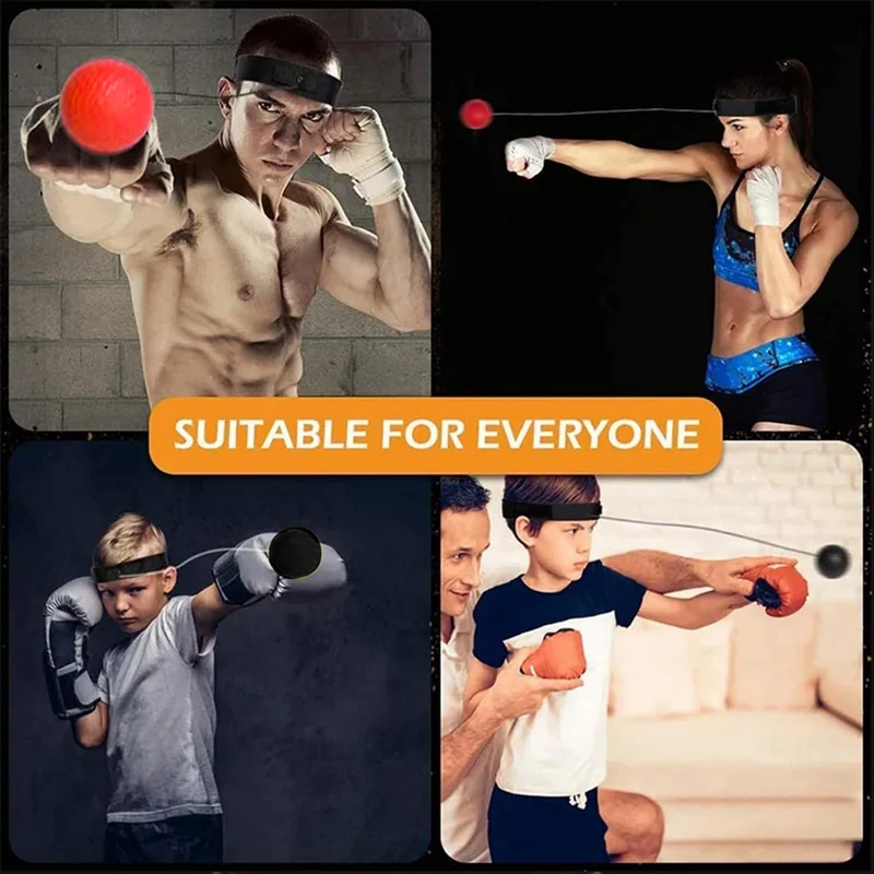 Boxing-Training-Equipment-Boxing-Reflex-Ball-Headband-Set-Adults-Kids ...
