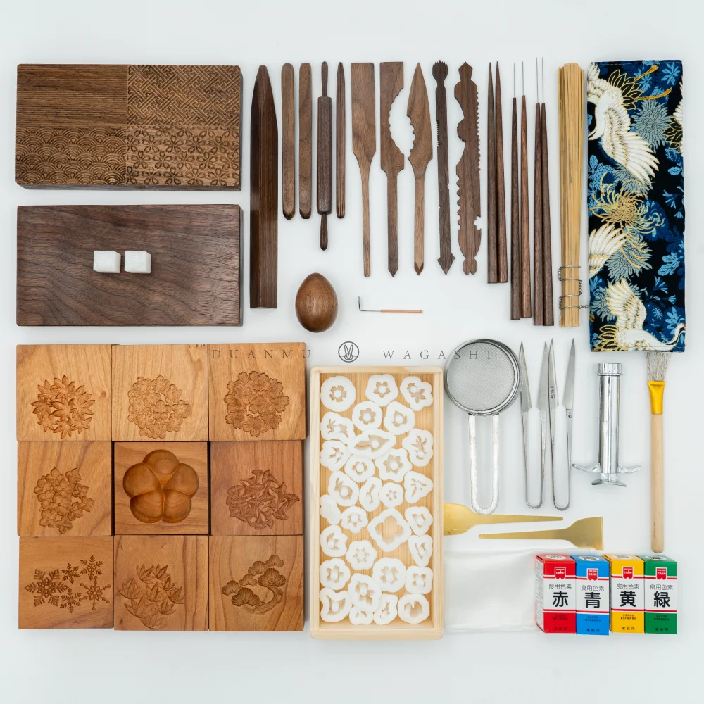 Japan-Wagashi-Cutter-Tang-Guozi-Japanese-Dessert-Crafting-Kit-DIY ...