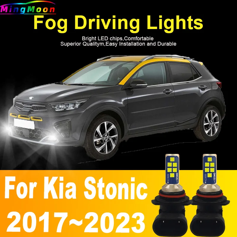 2pcs HB4 9006 Led Fog Light Canbu Car Bulb High Power 6000K Xenon White ...