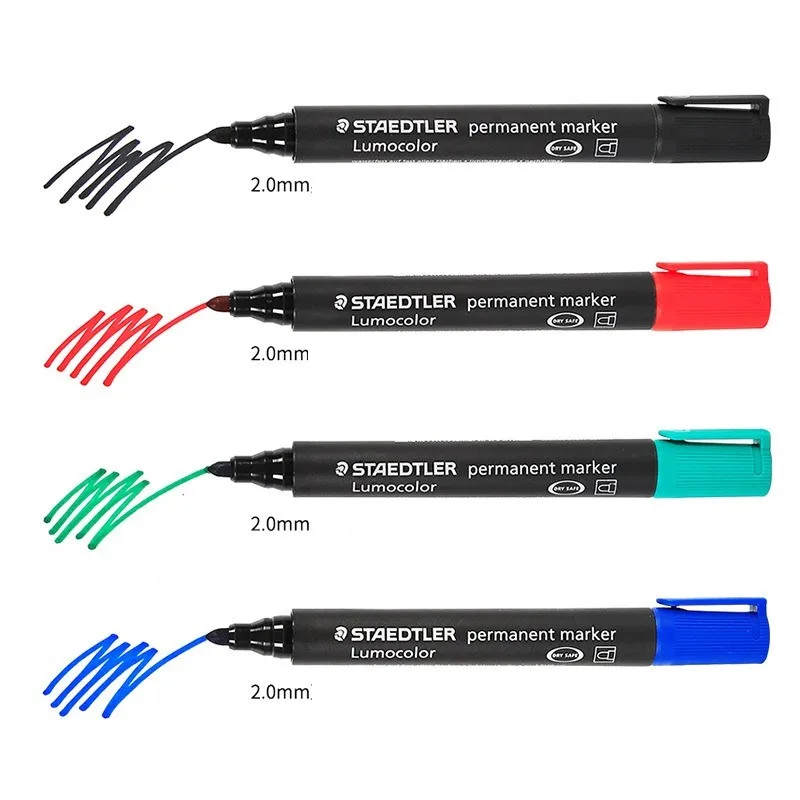 STAEDTLER-round-head-oil-pen-light-resistant-dry-resistant-waterproof ...