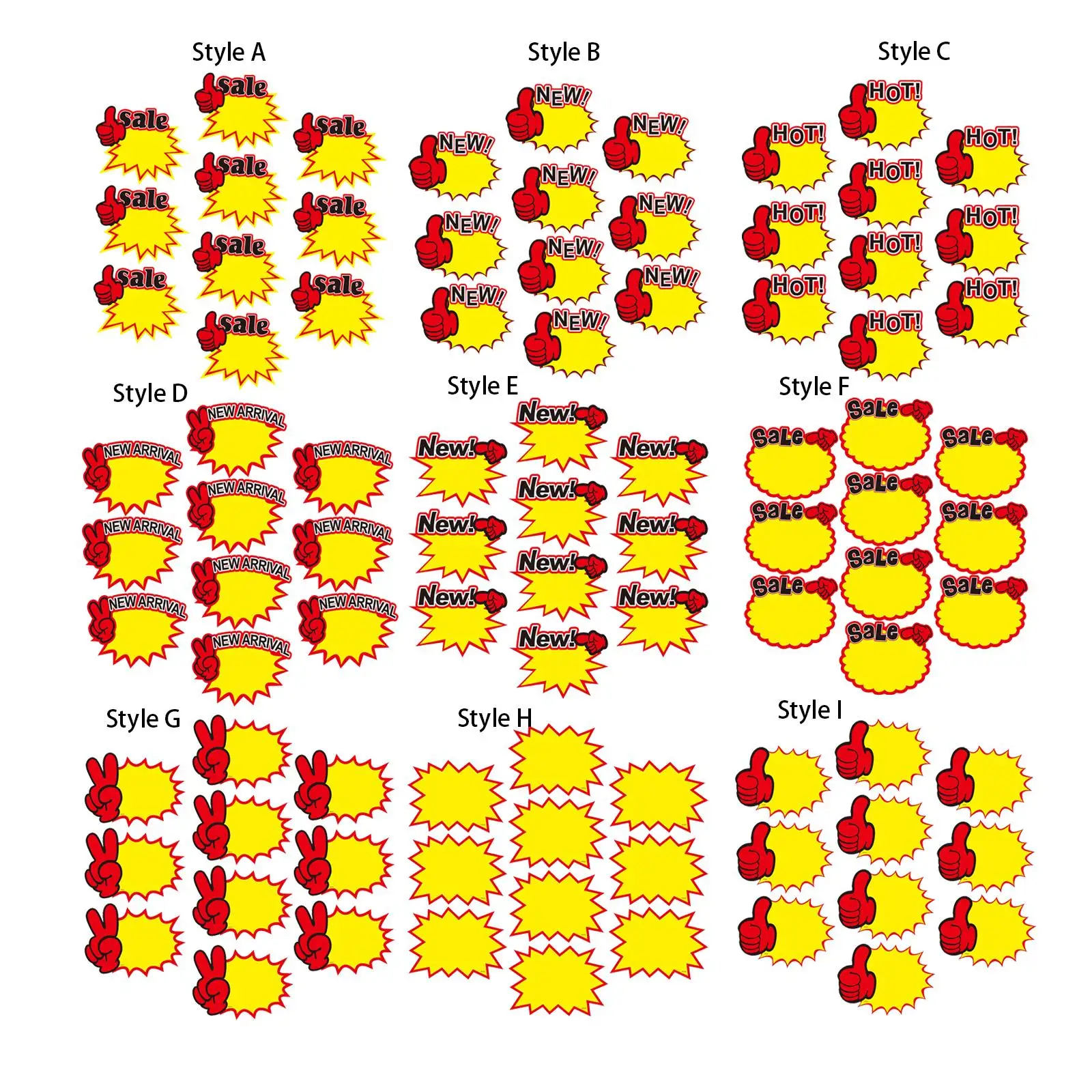 10Pcs-Price-Tag-Label-Price-Tickets-Label-Price-Labels-Signs-Price-Tags ...