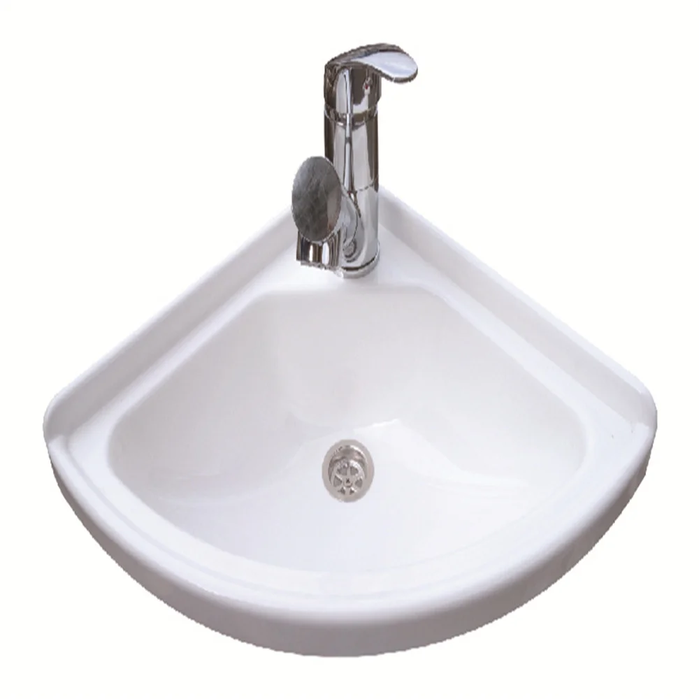White-Acrylic-Sink-Hand-Wash-Basin-330-330-120mm-Boat-Caravan-Camper-GR ...