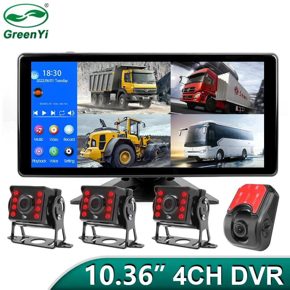 10-36-inch-Touch-4-Channels-Split-Screen-Car-MP5-DVR-Recorder-Monitor ...