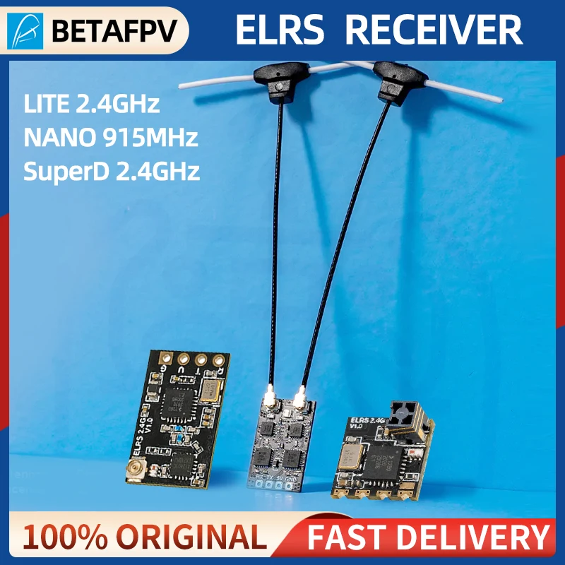 1-2PCS-BETAFPV-ELRS-Receiver-Series-ELRS-Nano-Lite-SuperD-2-4G-915MHz ...
