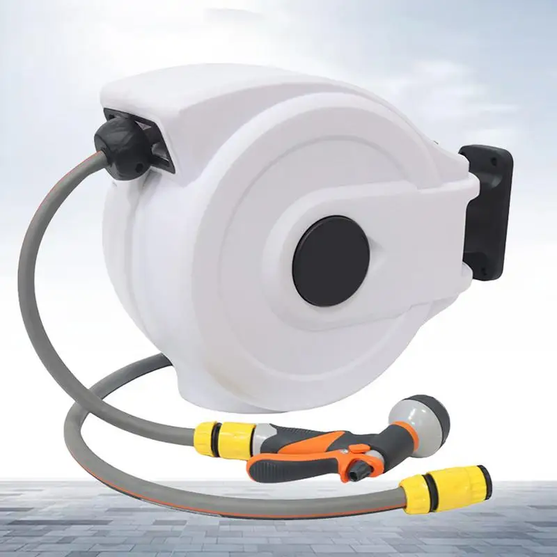 Auto Retractable Hose Reel – Garden Essentials Hub
