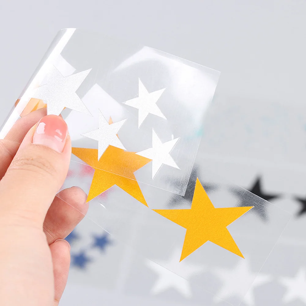 Autocollants décoratifs pour cadre de roue de vélo, Stickers étoile à ...