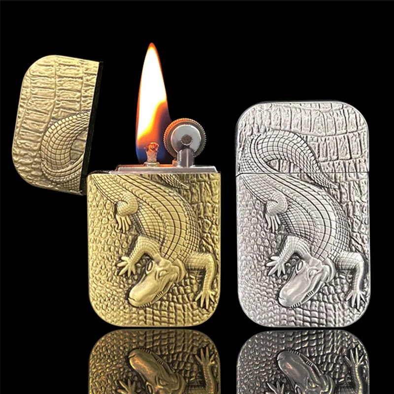 Windproof-Diesel-Oil-Lighters-Retro-Flint-Kerosene-Lighter-Gasoline ...