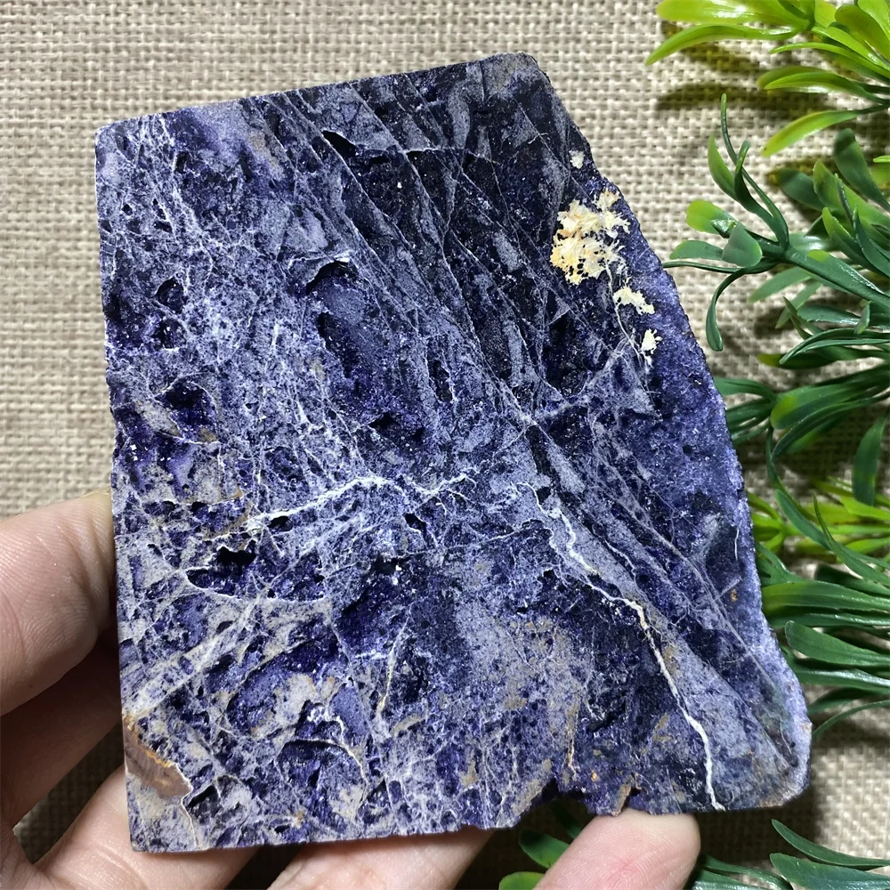 Natural-Stone-Crystal-Blue-Fluorite-Slab-Quartz-Reiki-Slice-Beauty ...