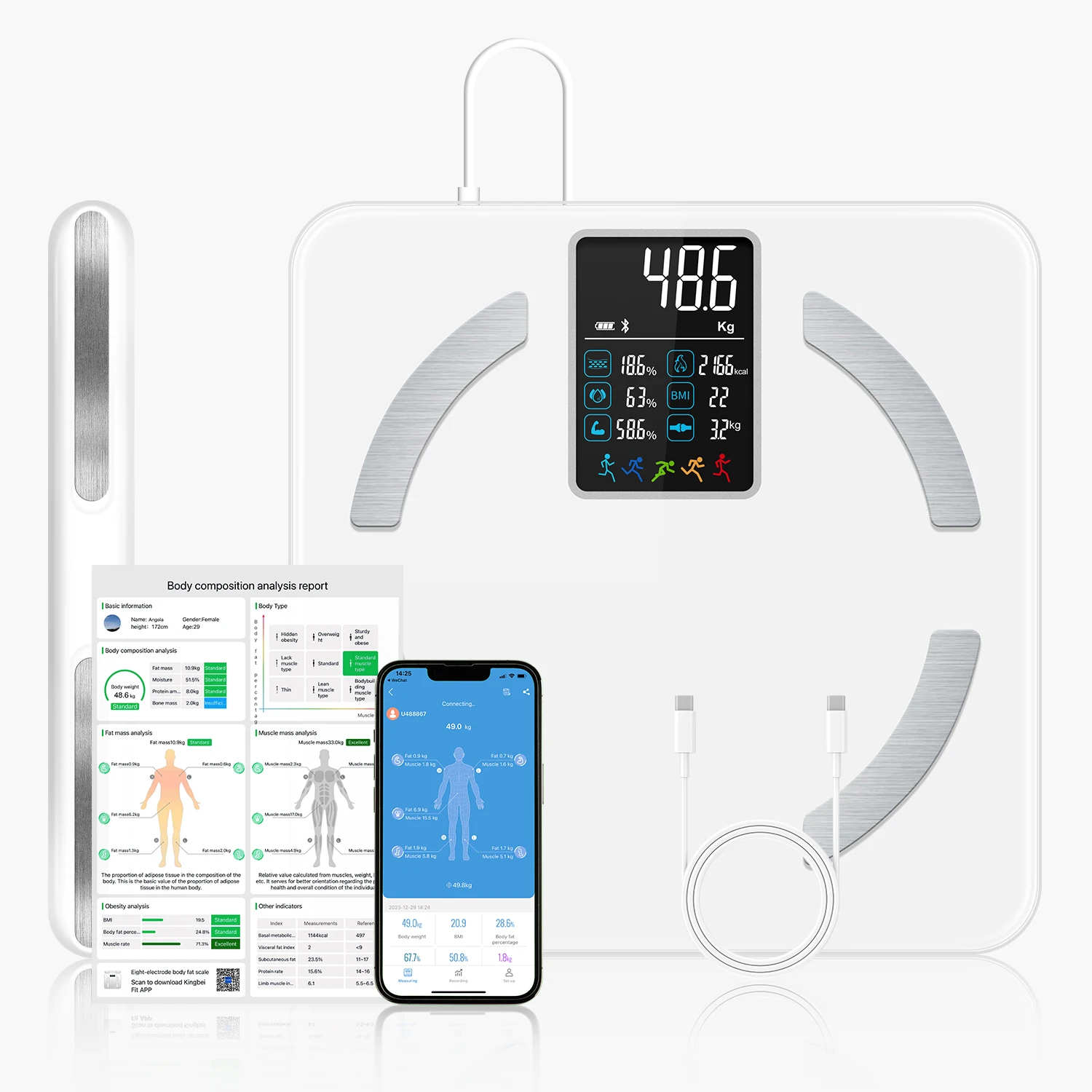BMI-Scale-Intelligent-Body-Composition-Scale-8-Electrodes-Bioimpedance ...