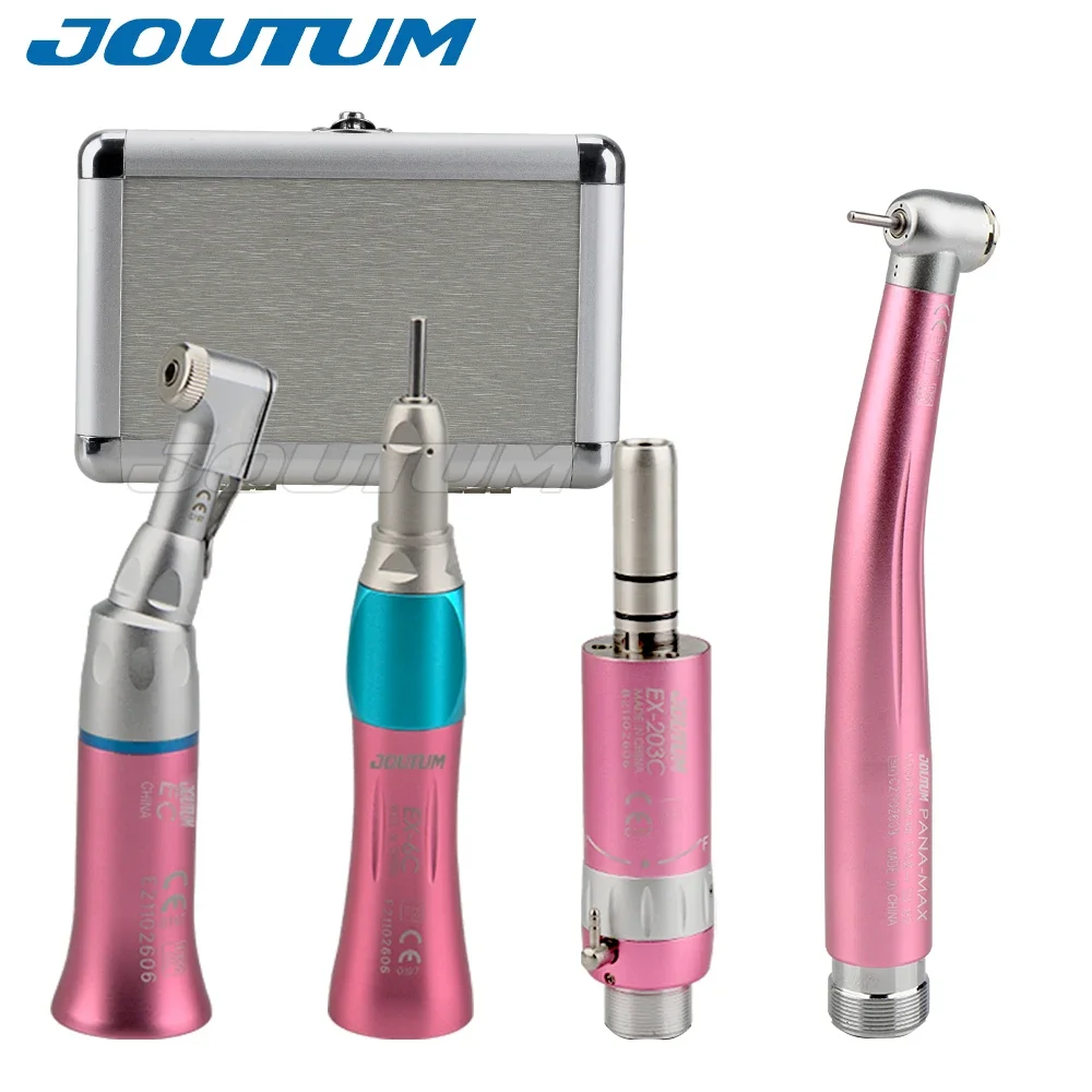 Dental-High-Low-Speed-Handpiece-Kit-Straight-Contra-Angle-Single-Water ...