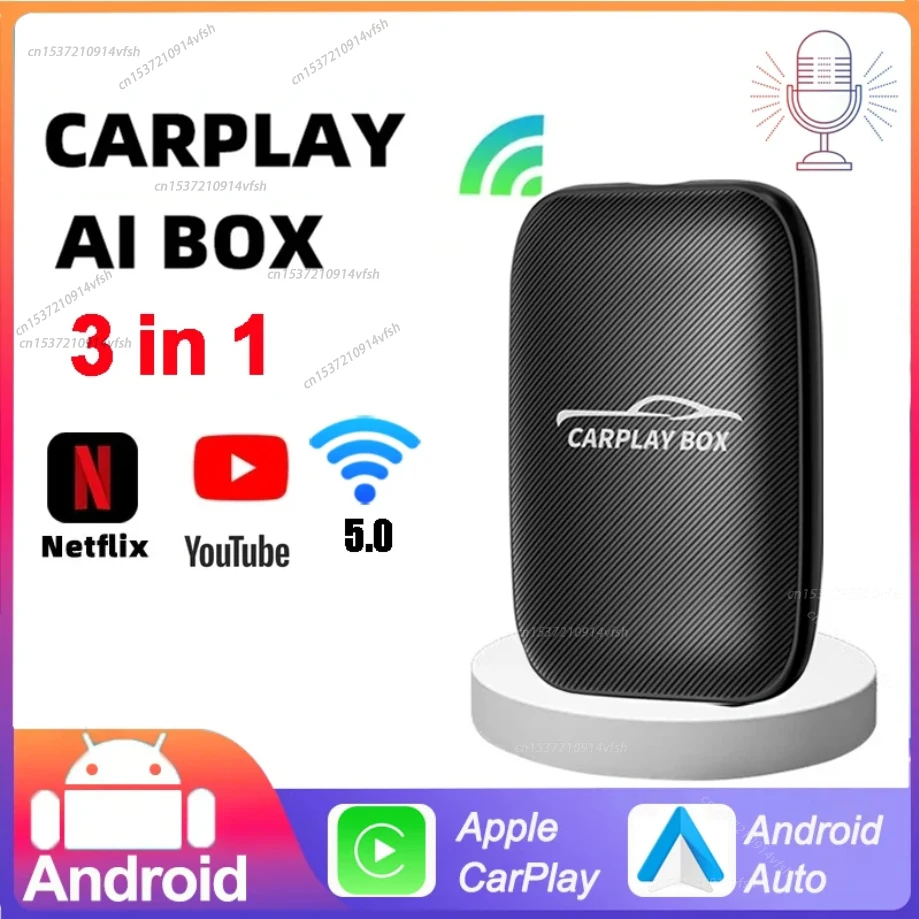 3-in-1-Carplay-Auto-Box-Wired-to-Wireless-Android-Auto-Adapter-For ...