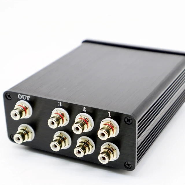Portable Dac Schiit Audio Sys Volume Control And 2-input Switch Preamp ...