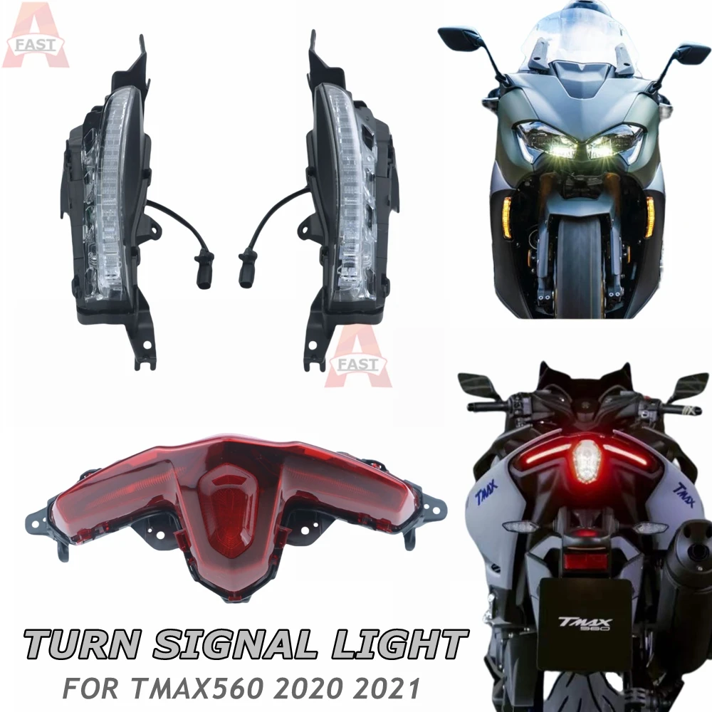 Led Turn Signal Brake Light | Yamaha Tmax 560 Tech Max | Yamaha Max 560 ...