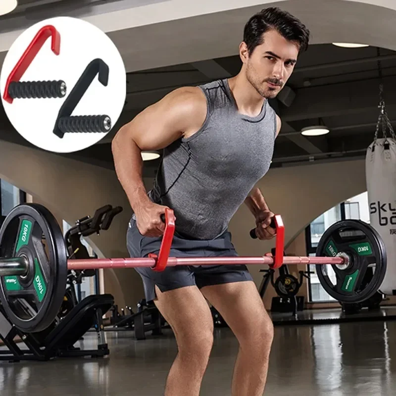 1pc-Heavy-Duty-Hook-Handles-Grips-Pull-Up-C-Shaped-Handles-for-Barbells ...