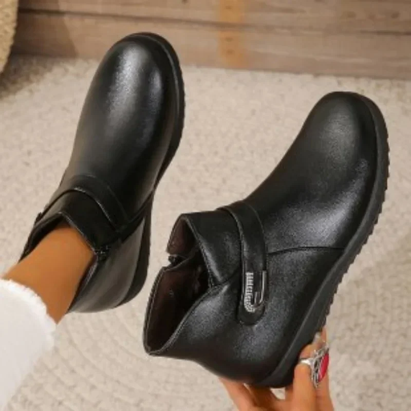 2024-High-Quality-Shoes-Female-Ankle-Women-s-Boots-Elegant-Modern-Boots ...