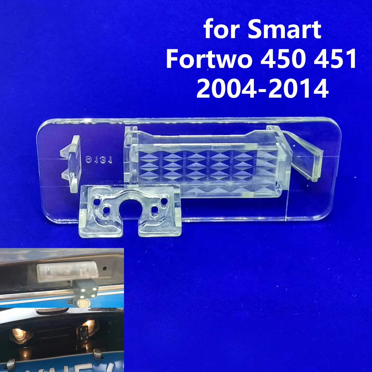 Car Rear View Camera Bracket License Plate Light Housing Mount Holder ...