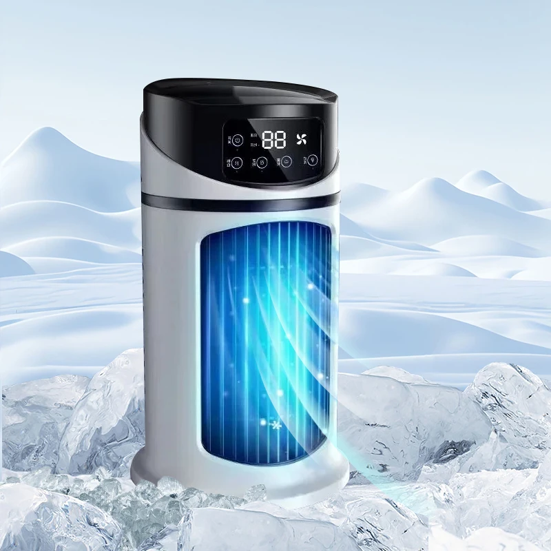 Fan-Portable-Cold-Air-Conditioning-Multifunctional-Air-cooled-Fan ...