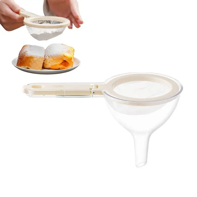 Funnel-With-Filter-Cooking-Oil-Funnel-Detachable-Food-Grade-Extra-Fine ...